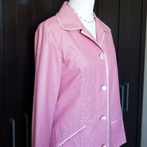 mac & jac | Jackets & Coats | Mac Jac Pink Button Coat | Poshmark
